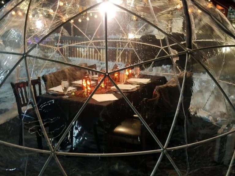 Reserve an Igloo Dinner While You Can! - Fire and Ice On Toby Creek